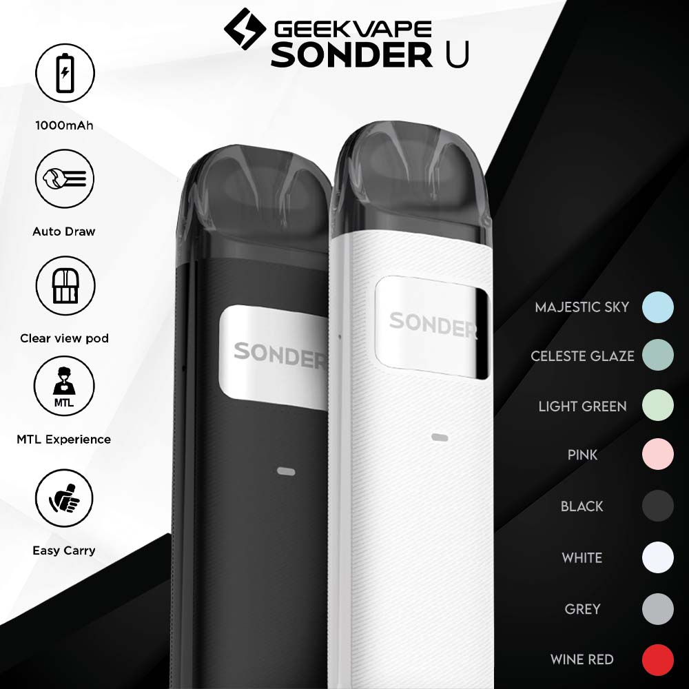 Sonder U Pod Kit By Geekvape — The Vapour Bar