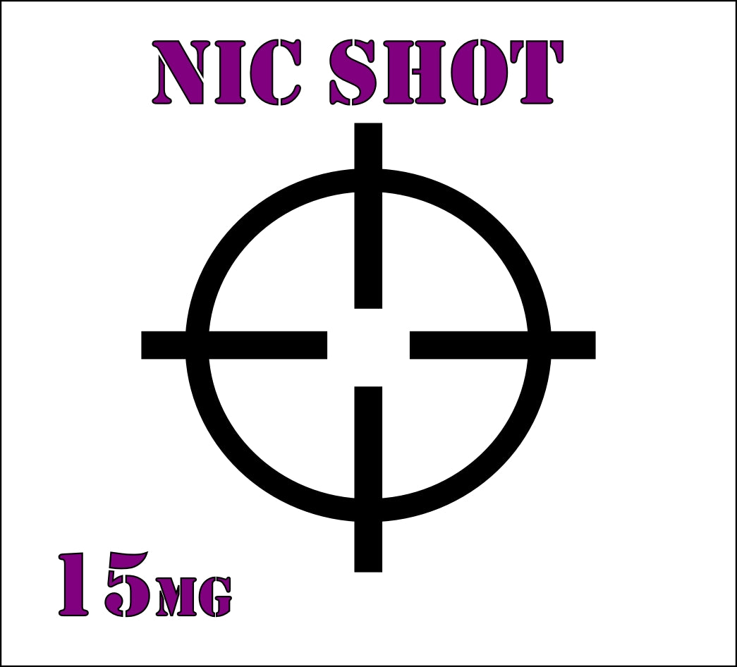 Nic Shot 15mg 10ml — The Vapour Bar